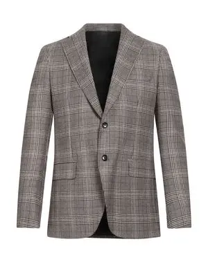 TOMBOLINI Blazer Chocolate Size Virgin Wool