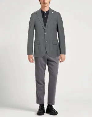 LUIGI BIANCHI MANTOVA Blazer Size Wool, Elastane