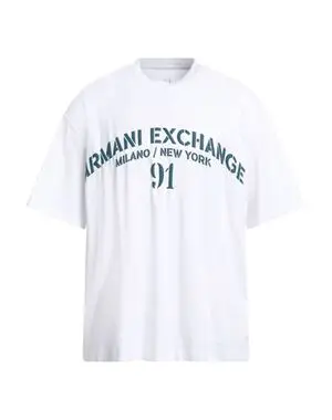 Armani Exchange T-shirt Size Cotton - White