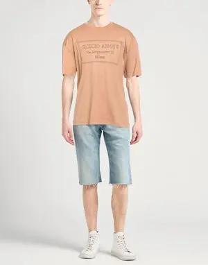 Giorgio Armani T-shirt Camel Size Cotton - Beige