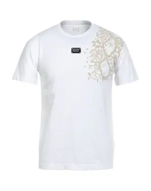 EA7 T-shirt Size Cotton - White