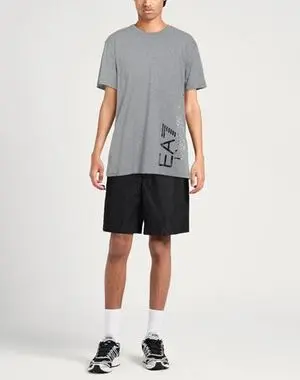 EA7 T-shirt Size Cotton - Grey