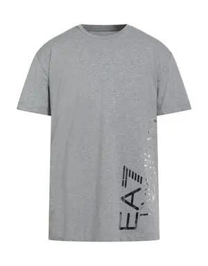 EA7 T-shirt Size Cotton - Grey