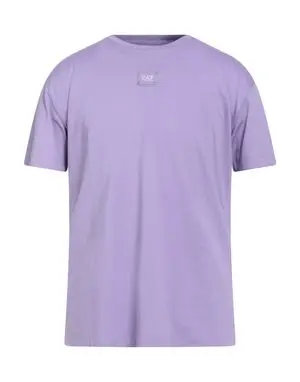 EA7 T-shirt Lilac Size Cotton