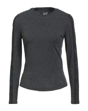 EA7 Cotton-elastane Jersey T-shirt