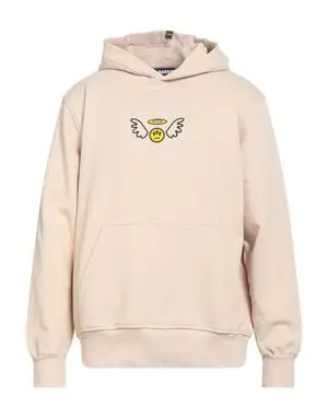 BARROW Cotton French Terry Flocked Sweatshirt