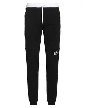 EA7 Pants Midnight Size Cotton, Polyester, Elastane - Black