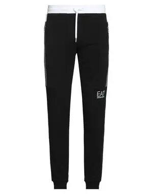 EA7 Pants Midnight Size Cotton, Polyester, Elastane - Black