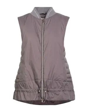 Herno Quilted Vest With Knitted Trims