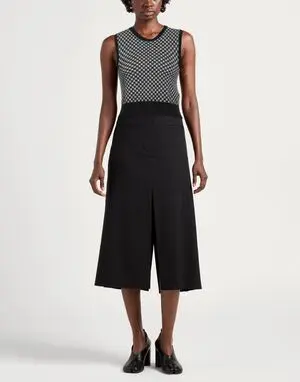 Sandro Checked Jacquard-knit Sleeveless Sweater