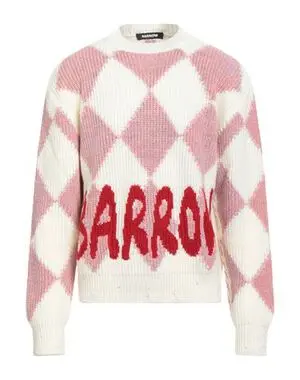 BARROW Jacquard-knit Sweater - Pink