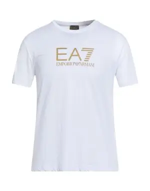 EA7 T-shirt Military Size Cotton - White