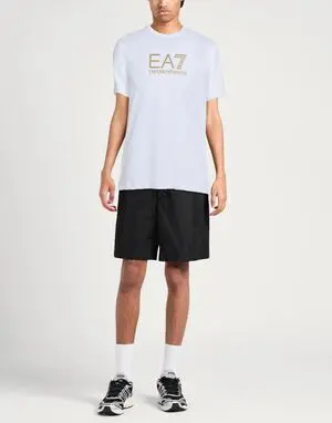 EA7 T-shirt Military Size Cotton - White