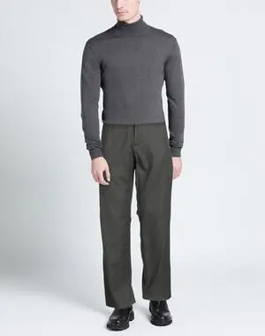 Masnada Tapered Wool-linen Blend Trousers