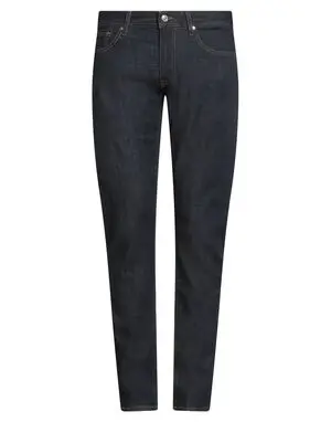 Armani Exchange Skinny Jeans With Logo - Blue