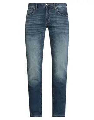 Armani Exchange Jeans In Cotton And Elastane - Blue
