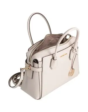 Michael Kors Handbag With Detachable Shoulder Strap - White