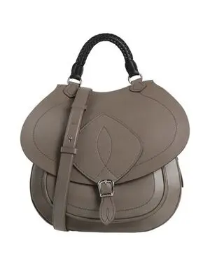 MAISON MARGIELA Leather Flap Bag - Grey
