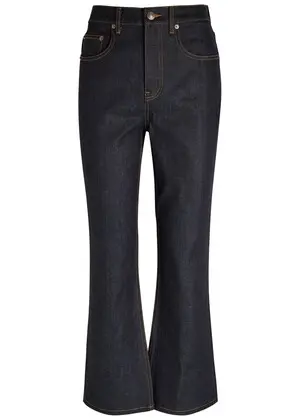 Tory Burch Contrast Stitching Jeans For Women