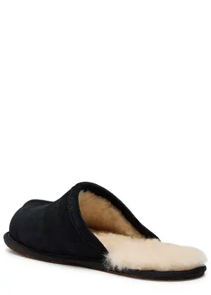 UGG Scuff Suede Slippers - Black