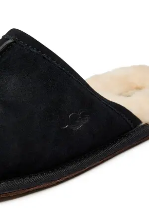 UGG Scuff Suede Slippers - Black