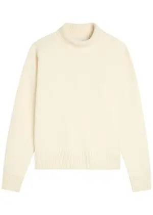 Ami Wool And Cashmere-blend Jumper