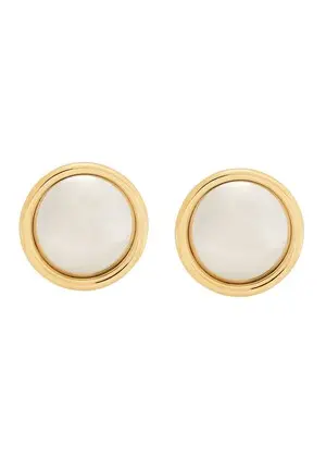 Jacquemus Les Boucles Spheres Two-tone Drop Earrings - Silver