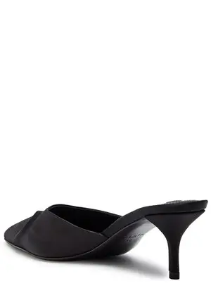 Alaïa Le Coeur 55 Satin Mules