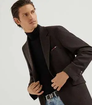 Brunello Cucinelli Silk-cashmere Rollneck Sweatshirt