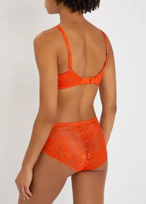 Wacoal Natsuki Lace Underwired Bra - Red