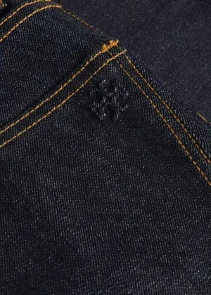 Tory Burch Cropped Flared-leg Jeans
