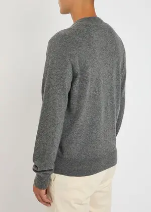 Dolce & Gabbana Logo-appliquéd Wool Sweatshirt