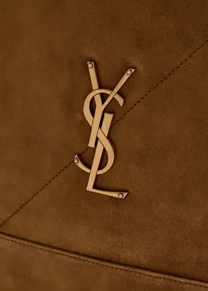 Saint Laurent Jamie Pouchon Large Shoulder Bag - Brown