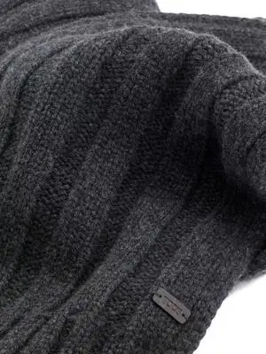 TOD'S Ribbed-knit Scarf