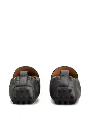 TOD'S Pebble-detail Slip-on Loafers