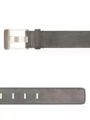 TOD'S Suede Belt - Grey