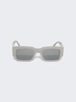 Fendi Diagonal Rectangle Sunglasses - Grey