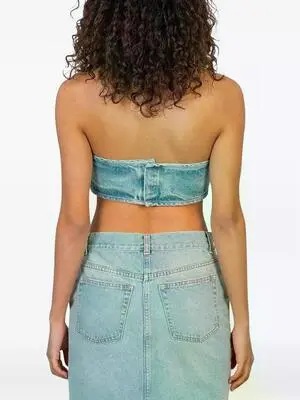 Gimaguas Luna Studded Denim Top