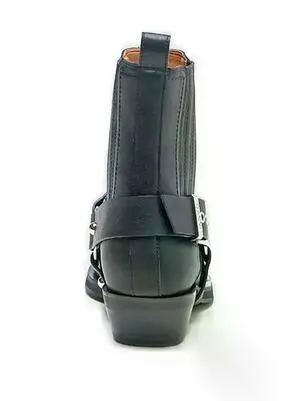 GANNI Western-buckle Boots