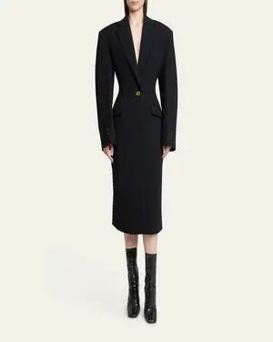 Givenchy Wool-blend Cocoon Coat