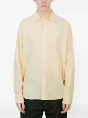 VOUS DÉCIDEZ Seersucker Striped Shirt