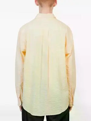 VOUS DÉCIDEZ Seersucker Striped Shirt