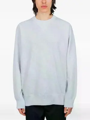 Comme Des Garçons Button Detailed Crew-neck Sweatshirt