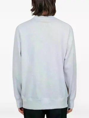 Comme Des Garçons Button Detailed Crew-neck Sweatshirt