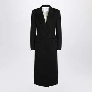 Givenchy Black Wool Coat - Black