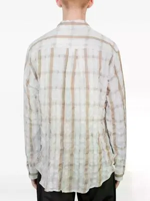 VOUS DÉCIDEZ Checked Shirt