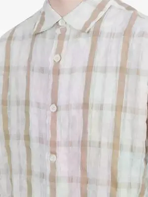 VOUS DÉCIDEZ Checked Shirt
