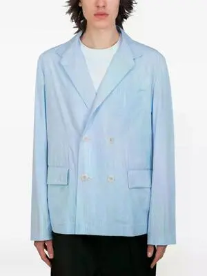 Sacai Pinstripe Double-breasted Blazer