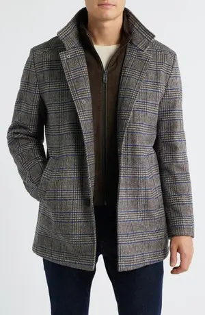 Johnston & Murphy Straight Hem Coats For Men