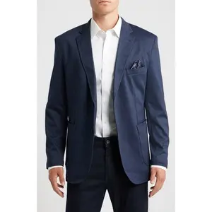 Johnston & Murphy Xc Flex® Microcheck Knit Sport Coat - Navy
